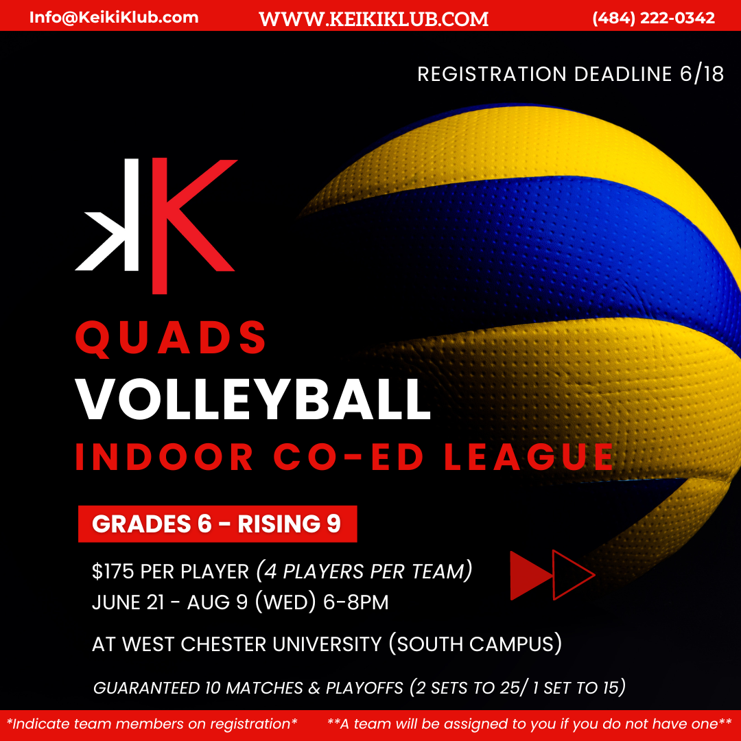 Girls Indoor Volleyball League for Grades 6 – 12 – Co-Ed Youth ...